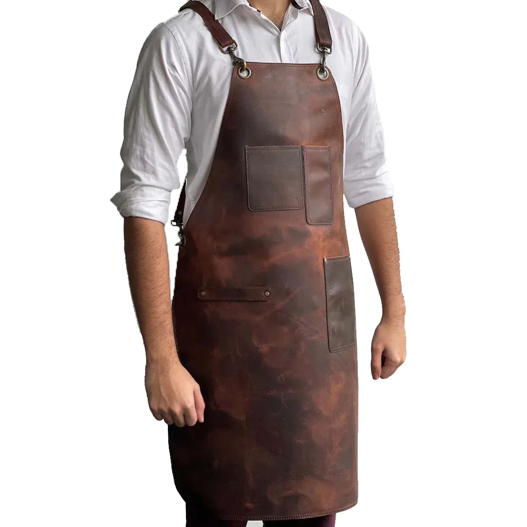 Premium Leather Butcher Aprons for Ultimate Safety and Comfort
