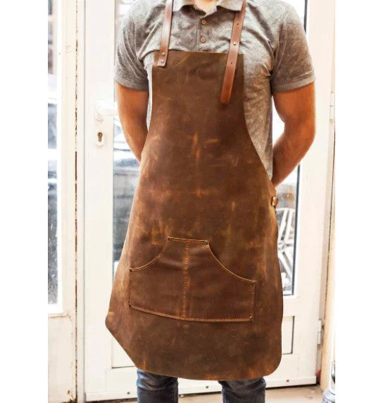 Buy Leather Chef Aprons | Fire and Heat Resistant