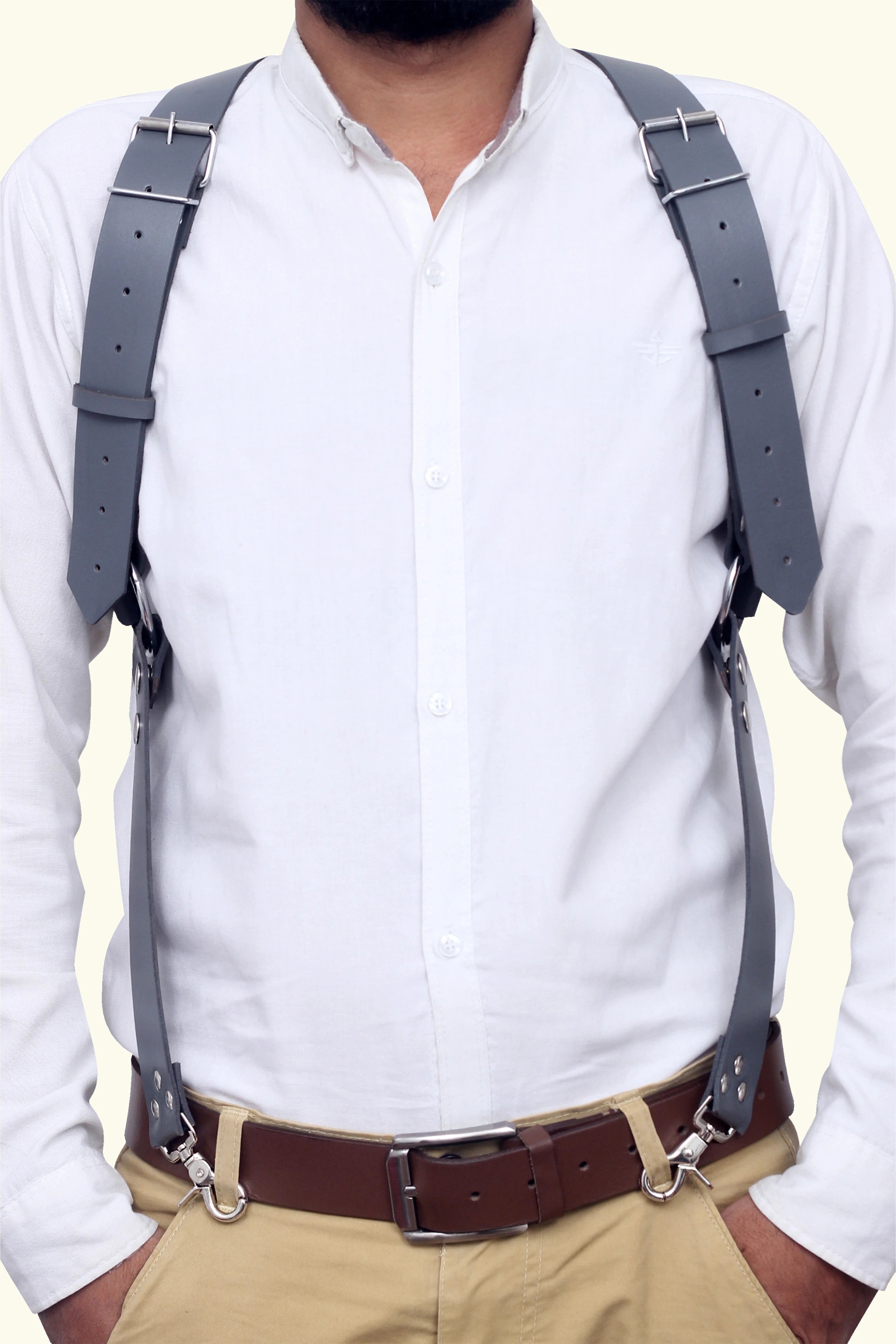 Mens Fashion Harness for Fearless Urban Style