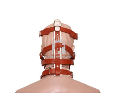 Bondage Muzzle – Adjustable Muzzle Gag – The Master Tanners